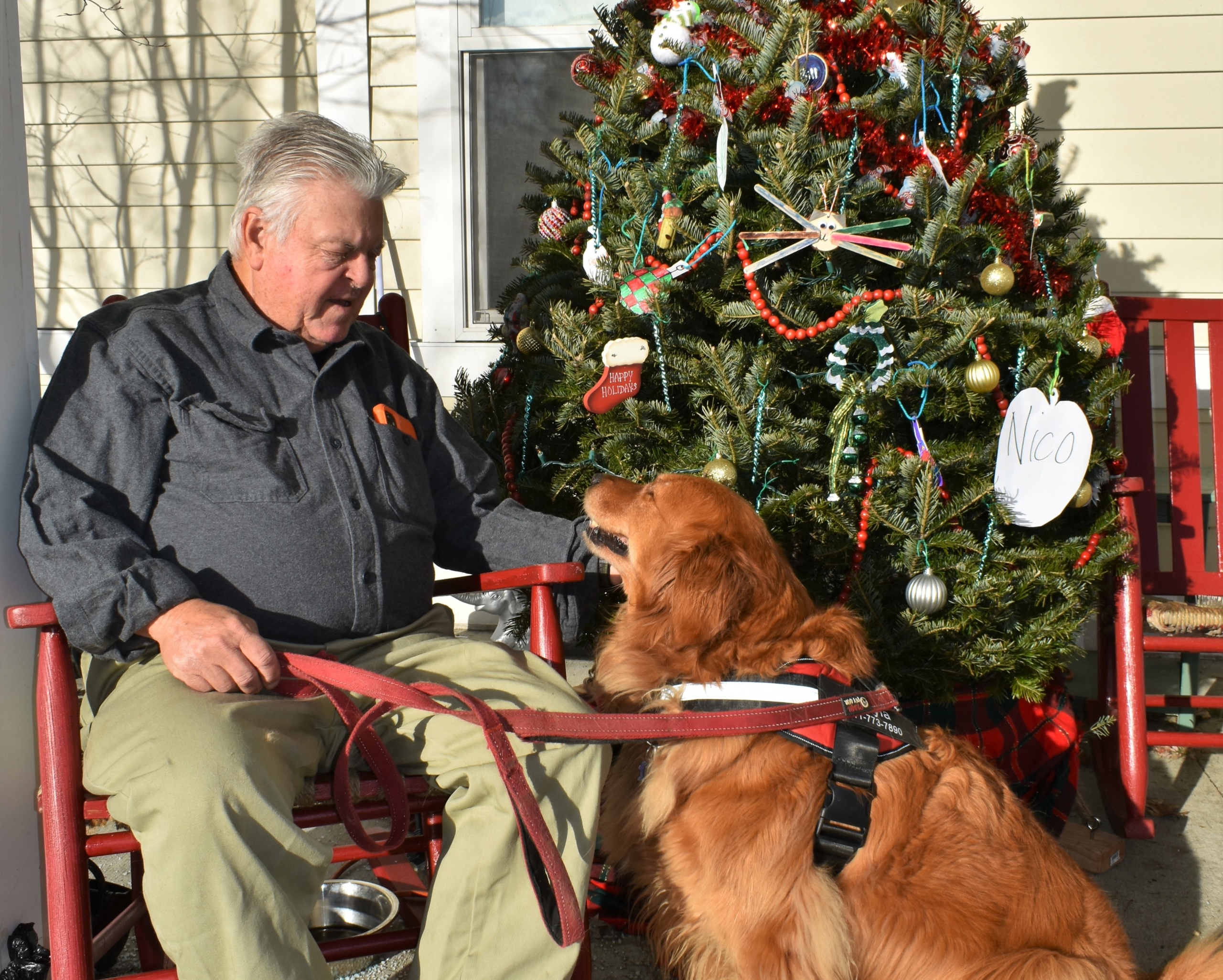 Avesta resident and his dog give helping paw to local schoolchildren ...