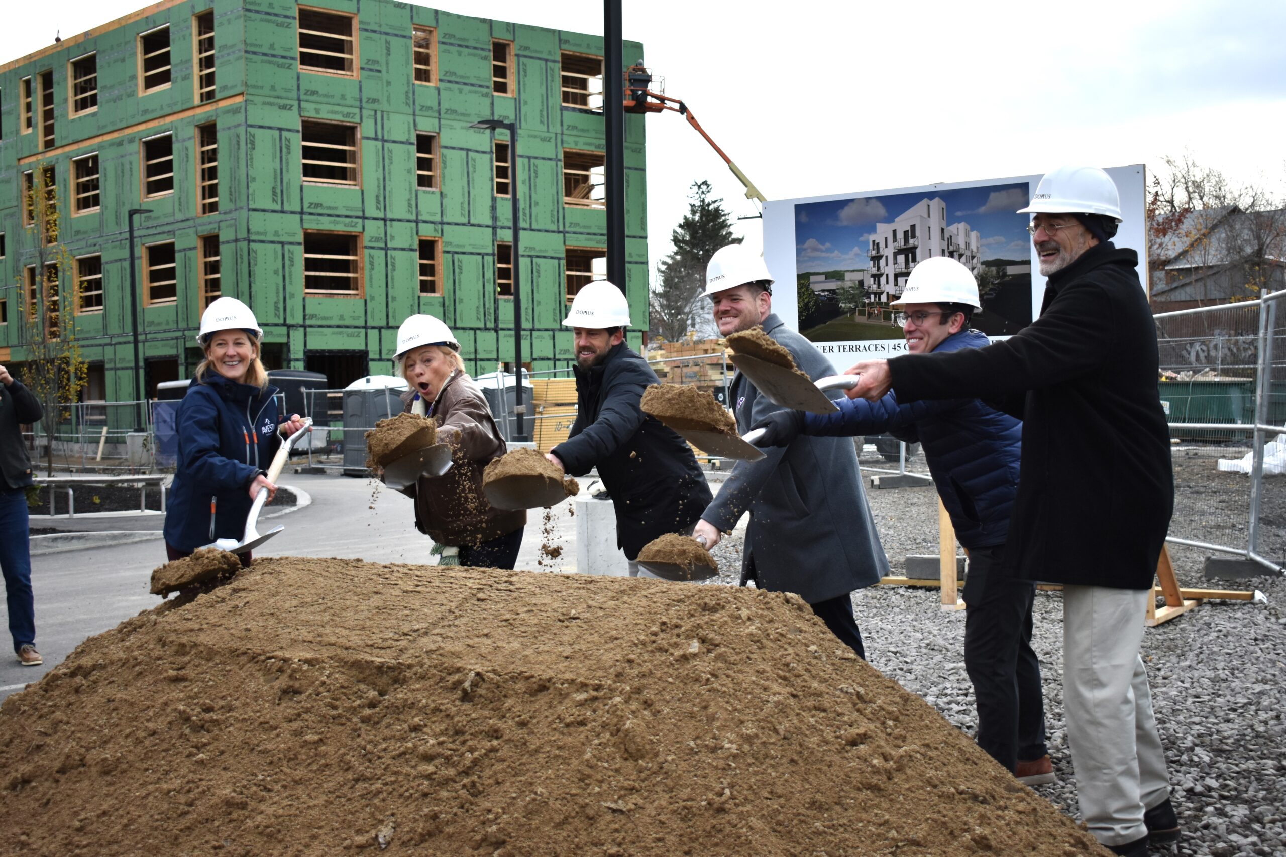 Maine Gov. Janet Mills helps celebrate 1st Domus workforce housing ...